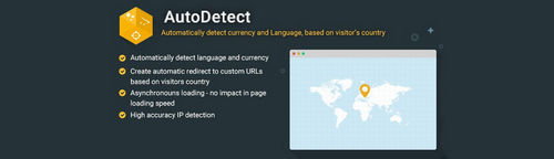 AutoDetect - Automatically Detect Currency and Language OpenCart v1.5.x - v3.x (Nulled)